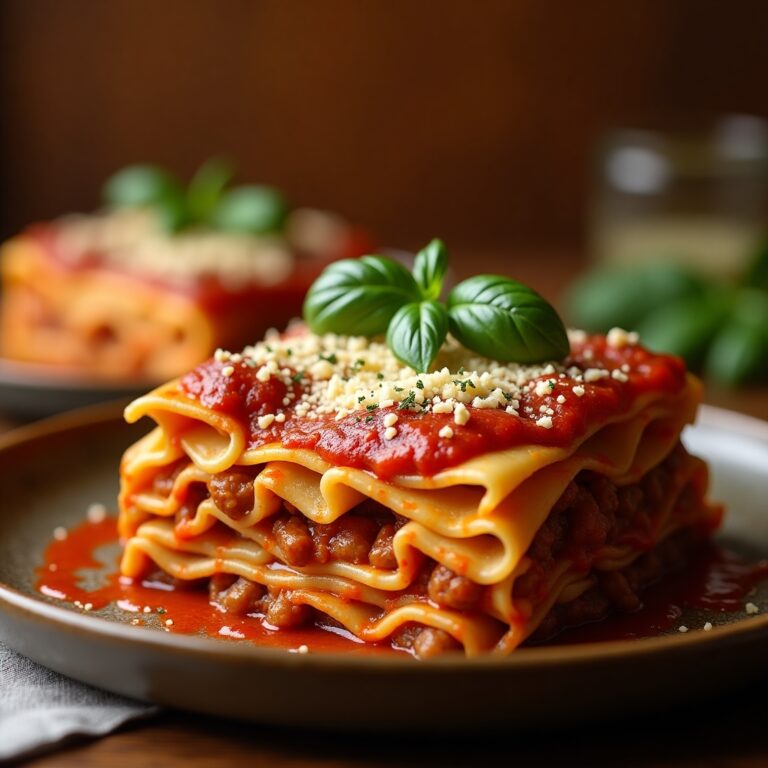 The Ultimate Lasagna Recipe: Layers of Love on Your Plate