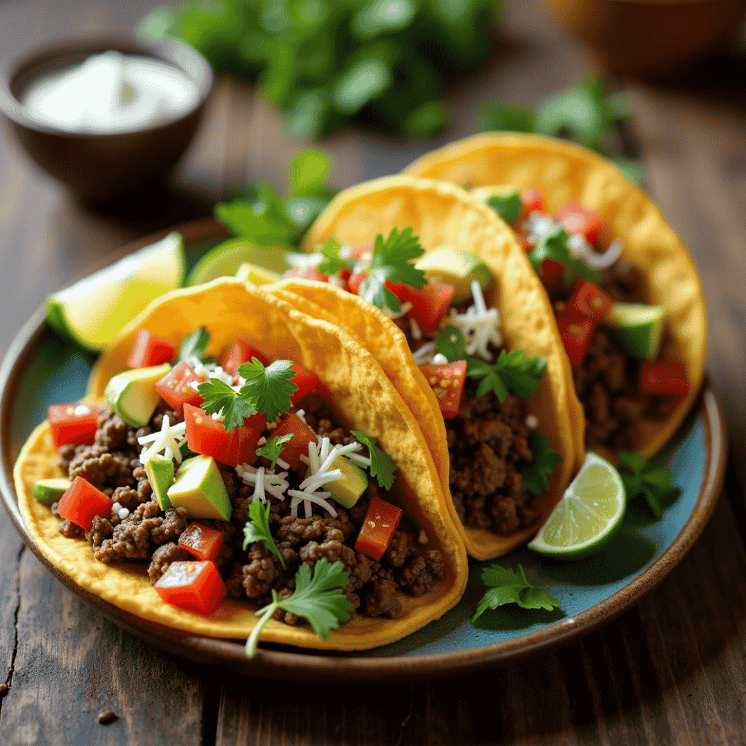 The Ultimate Ground Beef Recipe for Classic Beef Tacos
