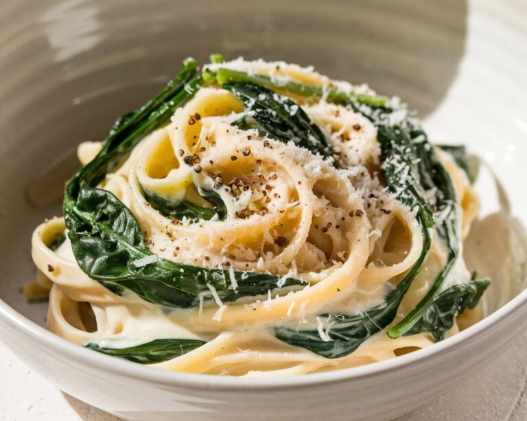 Creamy Spinach and Ricotta Pasta in 30 Minutes or Less