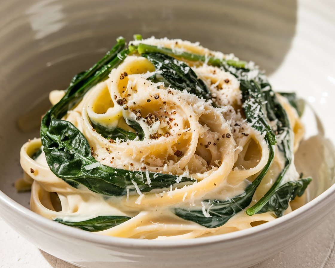 Creamy Spinach and Ricotta Pasta in 30 Minutes or Less