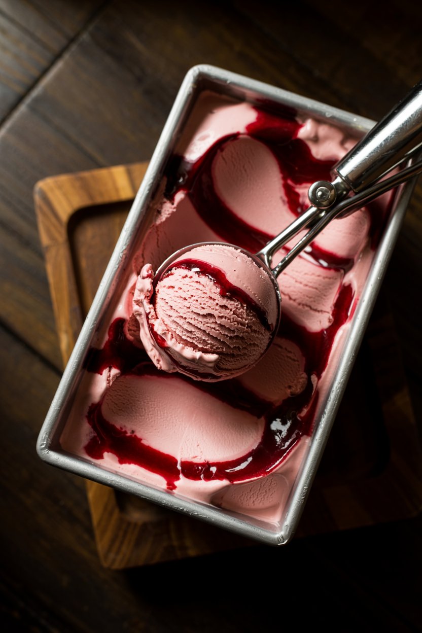 Creamy Red Velvet Ice Cream Recipe