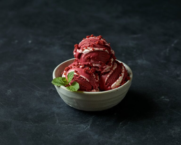 Creamy Red Velvet Ice Cream Recipe