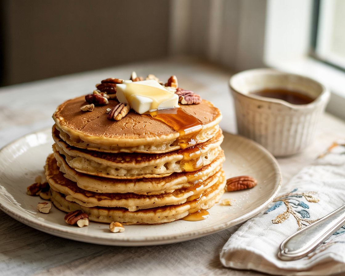 Easy 3 Ingredient Oatmeal Pancakes