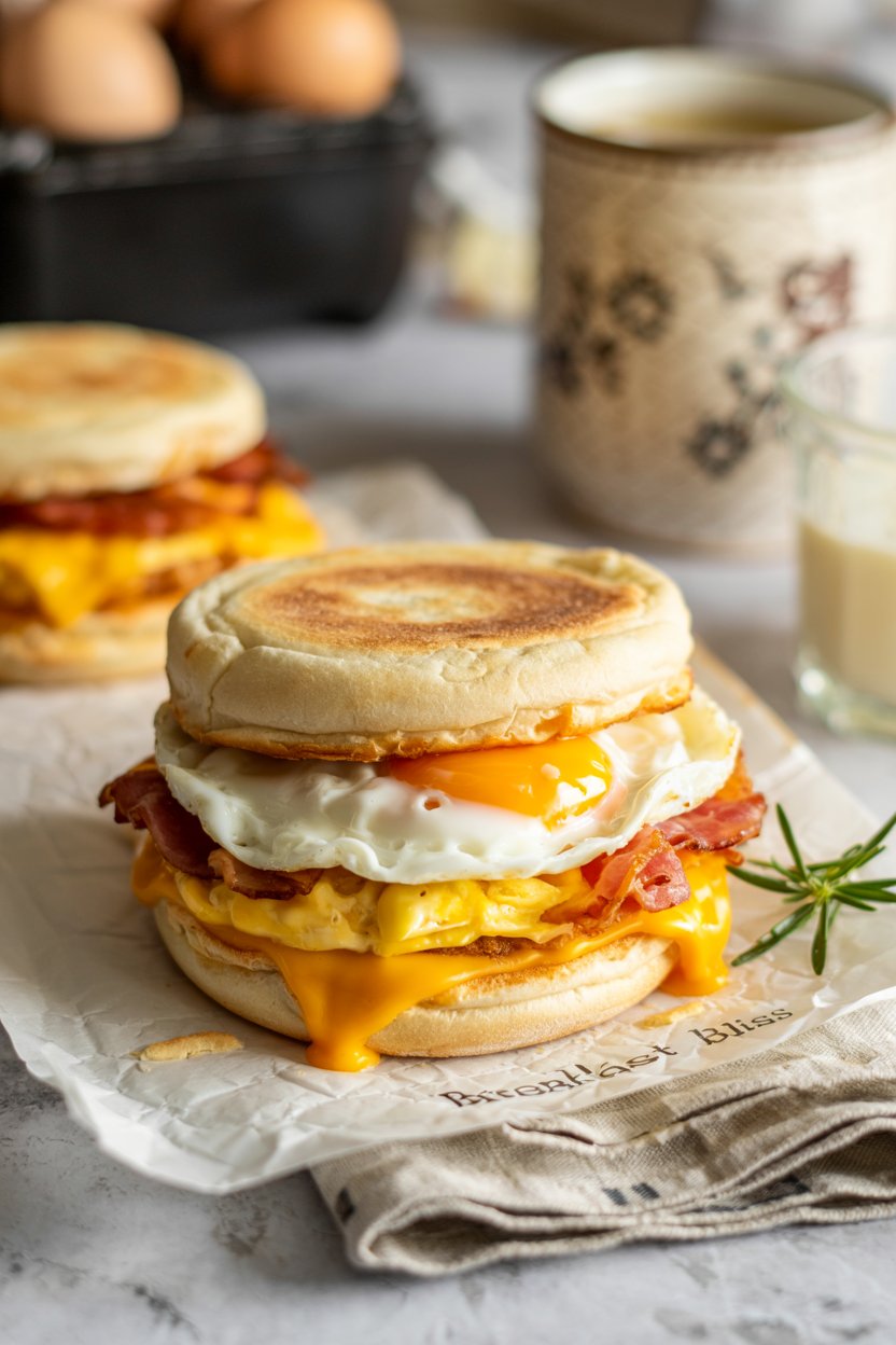 Homemade Egg McMuffin Recipe