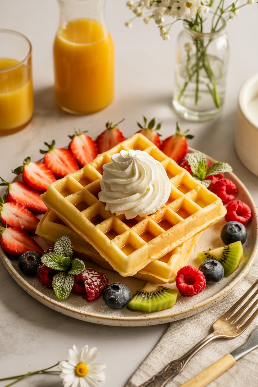 Belgian Waffle Recipe – Quick & Easy Breakfast