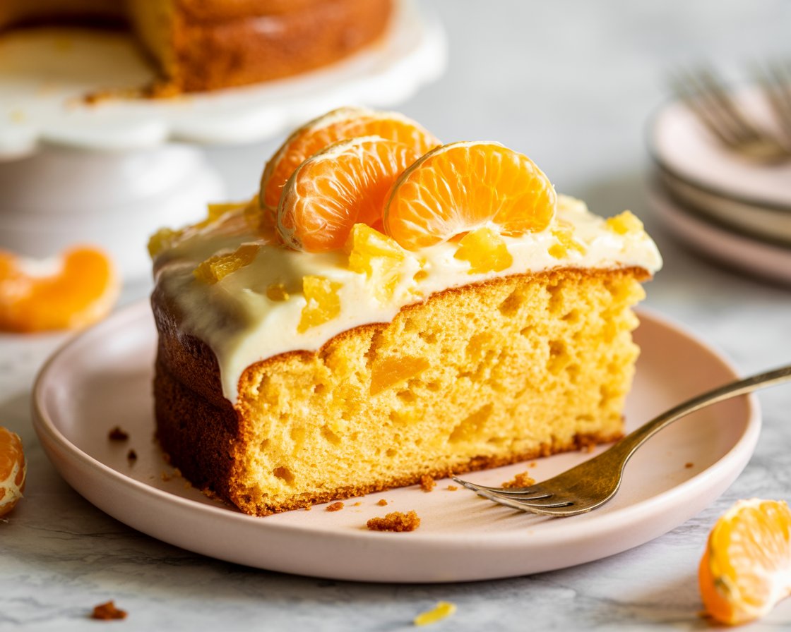 Mandarin Orange Cake Recipe – Easy, Moist & Delicious