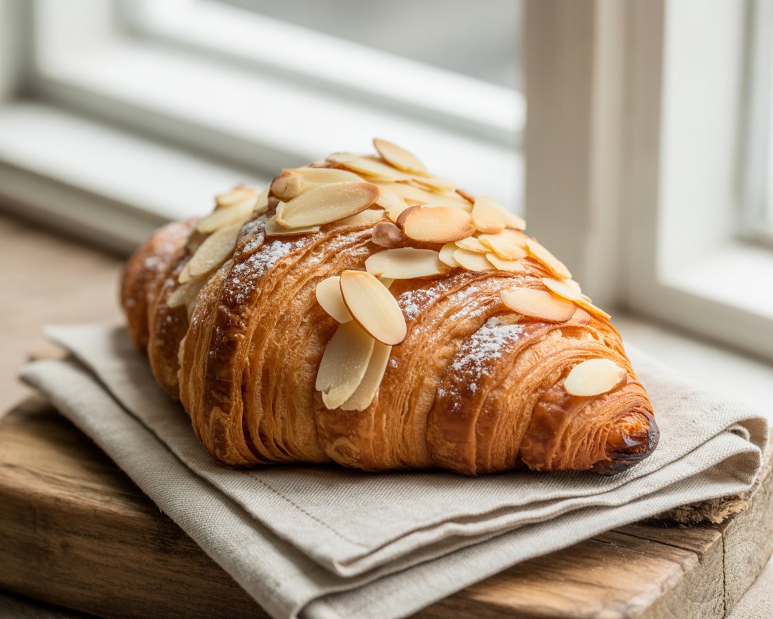Authentic Almond Croissant Recipe – Flaky & Buttery