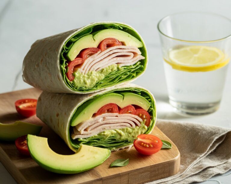 Turkey Avocado Wrap Recipe – Healthy, Quick, and Delicious