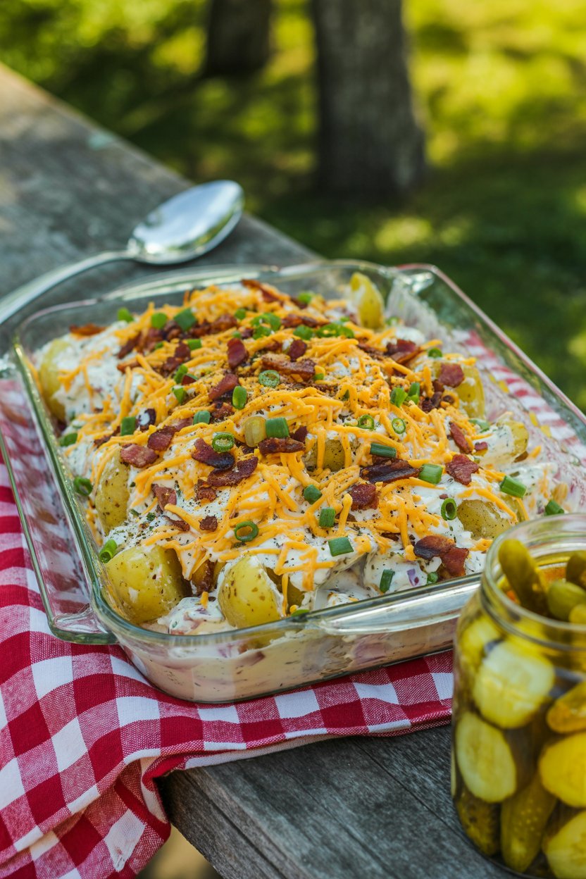 Baked Potato Salad Recipe | Ultimate BBQ Side Dish