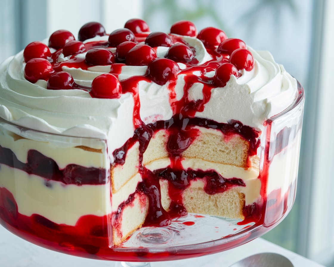 Heaven on Earth Cake Recipe – Creamy Pudding & Cherry Delight