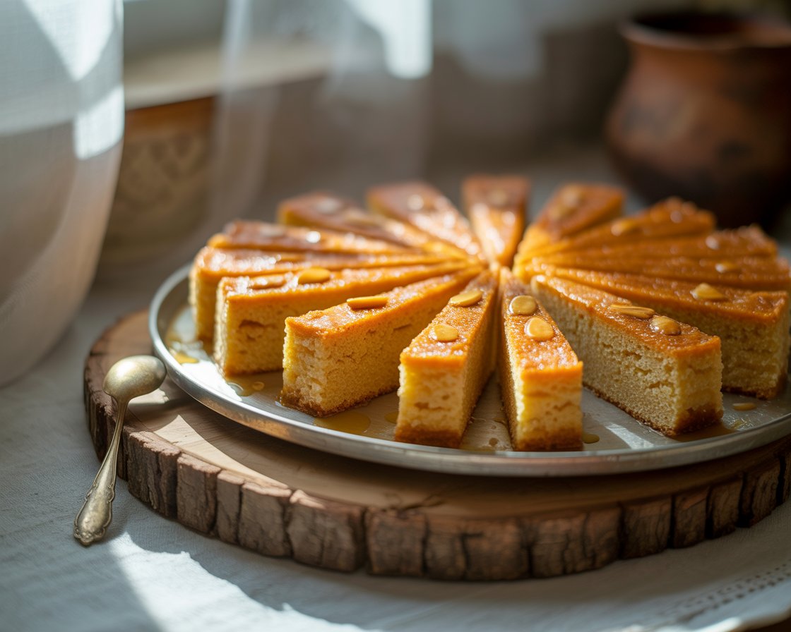 Basbousa Recipe – Easy Authentic Middle Eastern Dessert