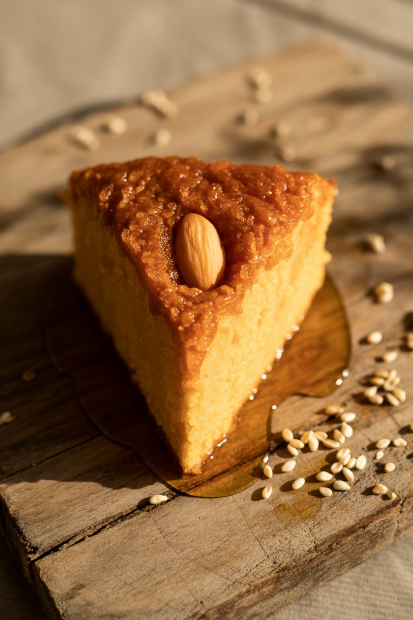 Basbousa Recipe – Easy Authentic Middle Eastern Dessert